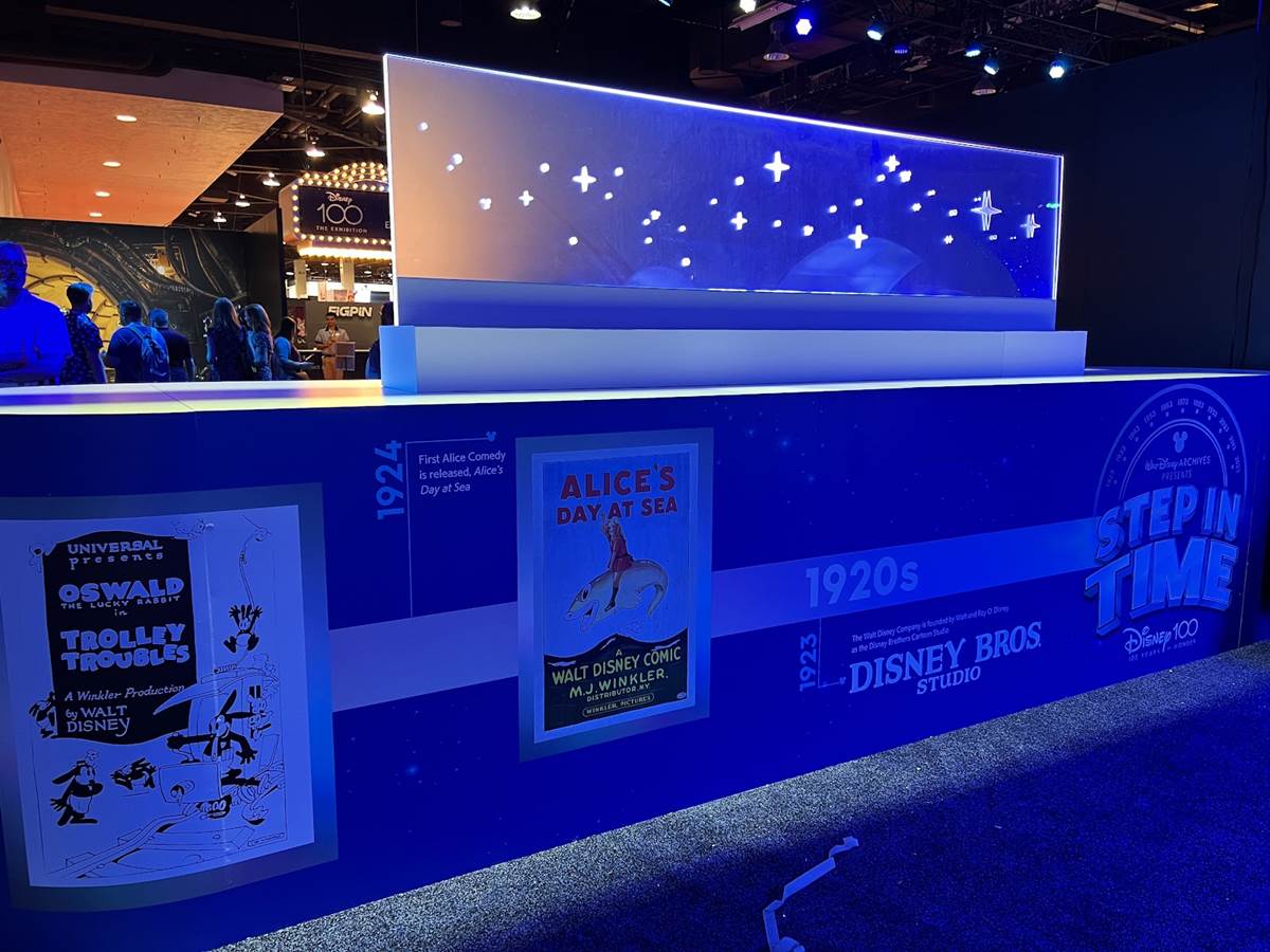 Photo/Video: D23 Expo 2022 "Step In Time" Walt Disney Archives ...