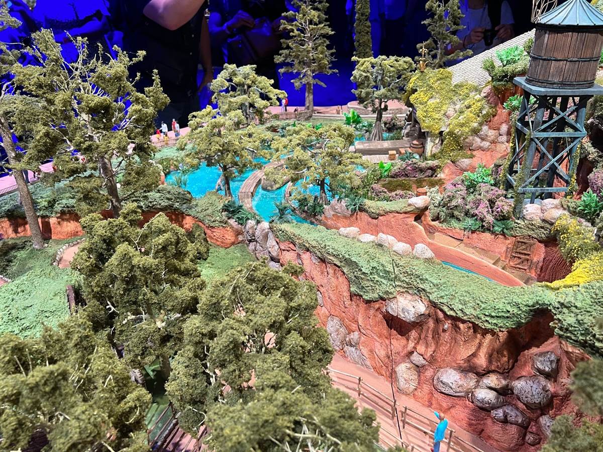 Tiana's Bayou Adventure Model Showcased at D23 Expo "Wonderful World of ...
