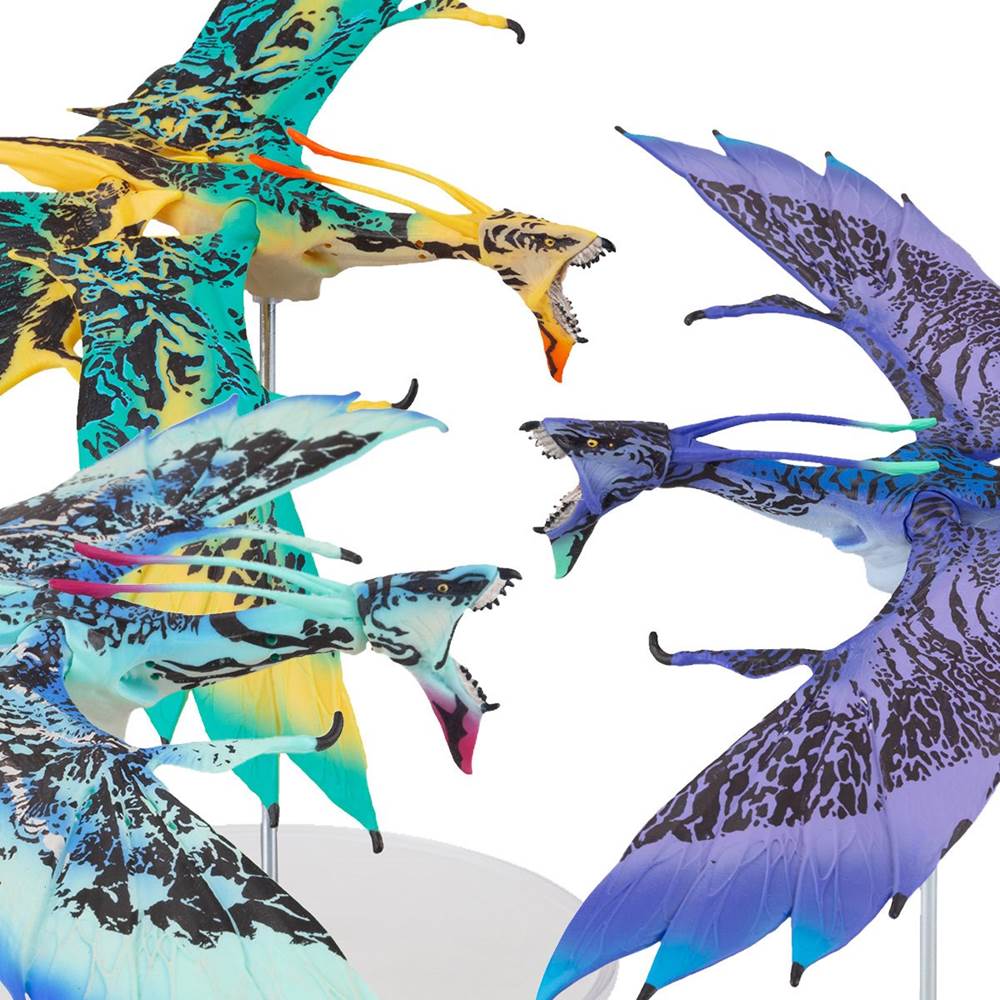 "Avatar: The Way of Water" Action Figures Include Characters, Creatures ...