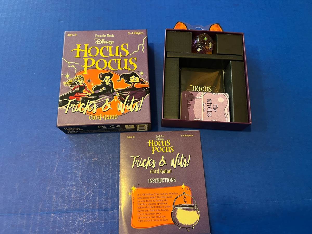 Game Review: Disney Hocus Pocus Tricks & Wits Card Game from Funko ...