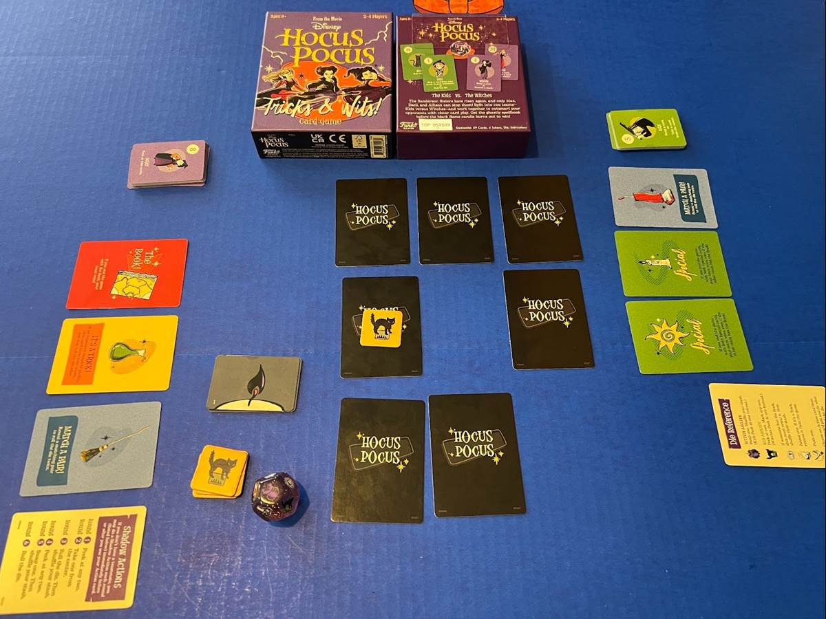 Game Review: Disney Hocus Pocus Tricks & Wits Card Game from Funko ...