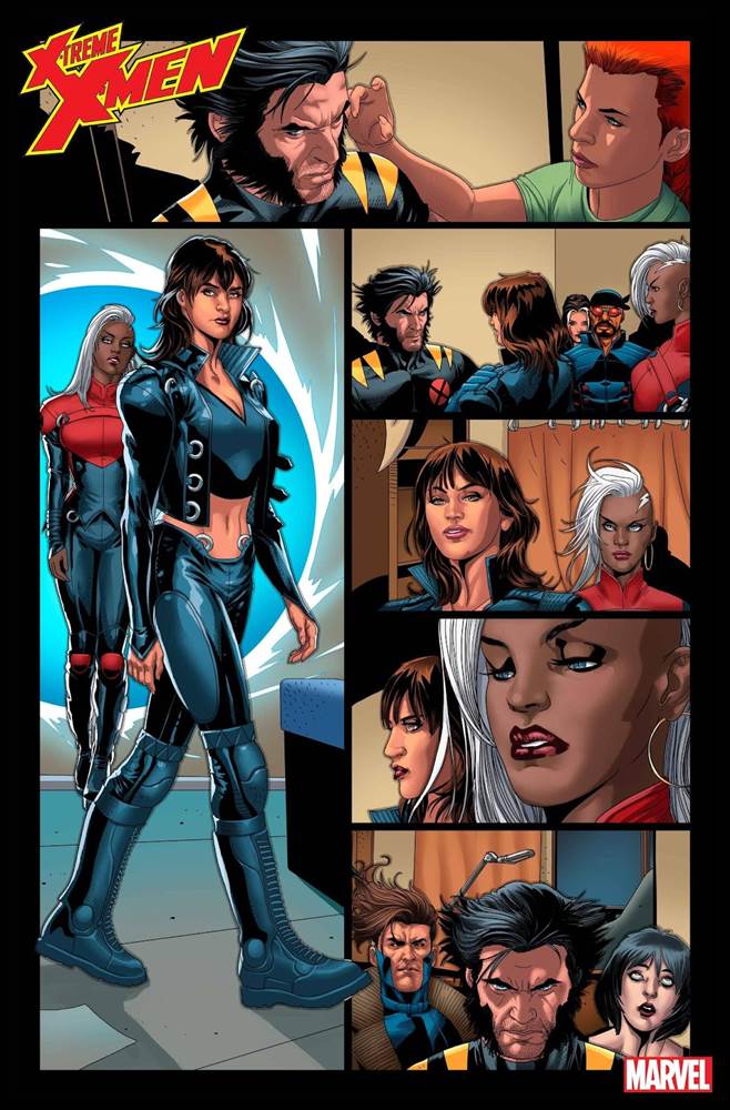 Marvel Shares First Look at "X-Treme X-Men #1" - LaughingPlace.com