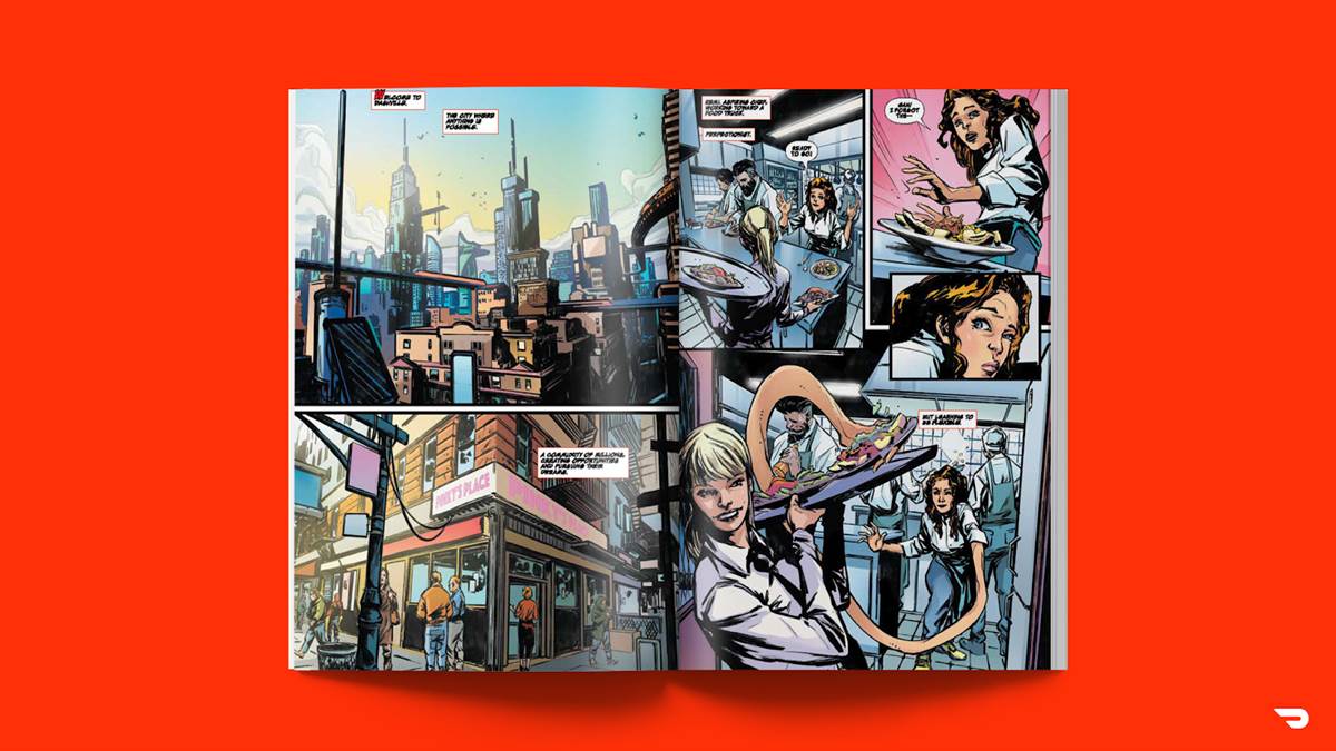 Marvel Teams with Door Dash for New Custom Comic Book - LaughingPlace.com