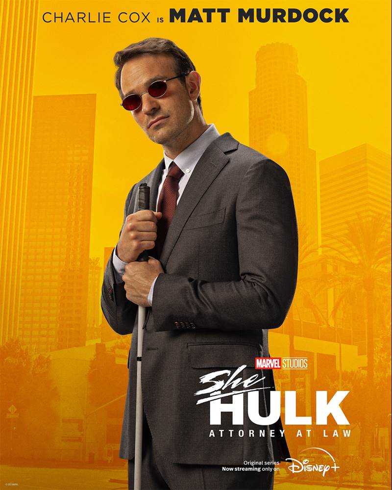 Matt Murdock and Daredevil Get Their Own Posters for Marvel's "She-Hulk ...
