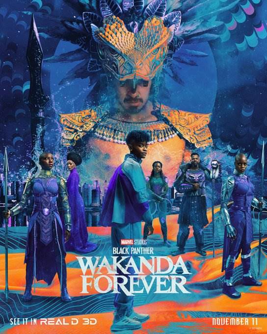 New "Black Panther: Wakanda Forever" Posters Showcase the Beauty of Wakanda and Atlantis ...