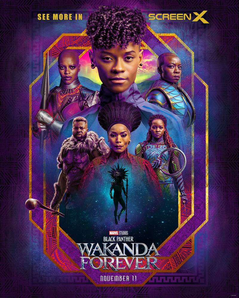 New "Black Panther: Wakanda Forever" Posters Showcase the Beauty of Wakanda and Atlantis ...