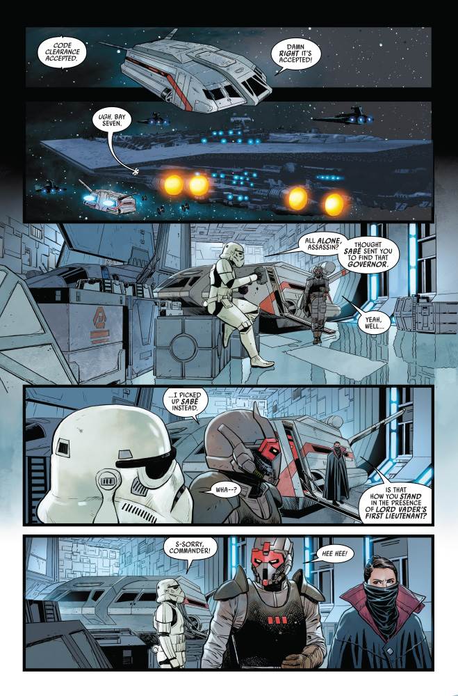 Comic Review - Dormé Enacts a Plan to Extract Sabé from the Empire in ...