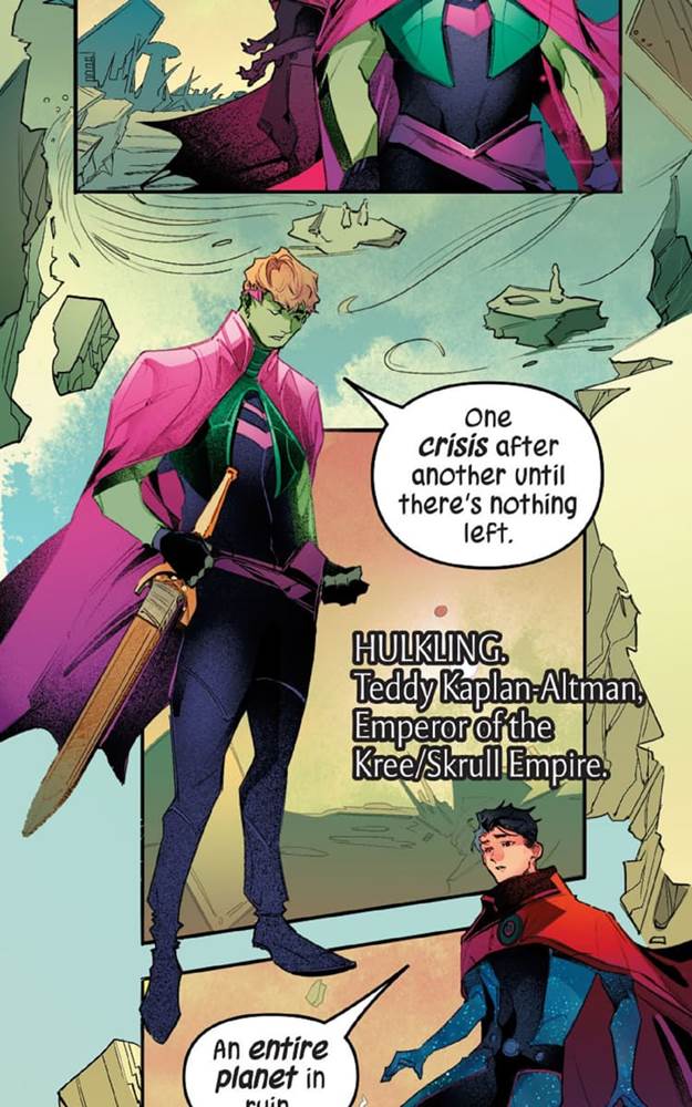 Hulkling And Wiccan Cosplay