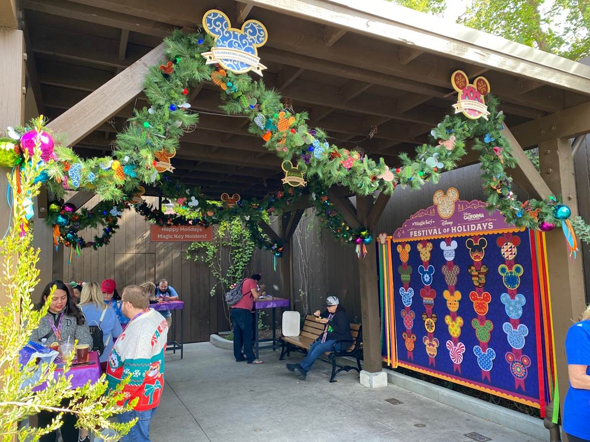 Photos: The Food Booths of the 2022 Festival of Holidays at Disney ...