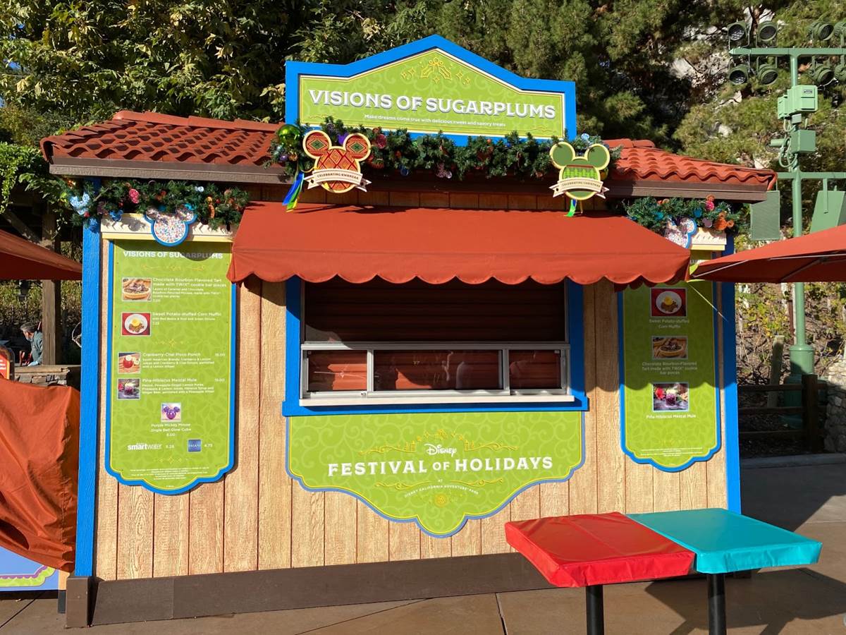 Photos: The Food Booths of the 2022 Festival of Holidays at Disney ...