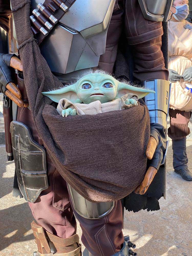 Photos/Video – The Mandalorian and Grogu Arrive at Disneyland's Star ...