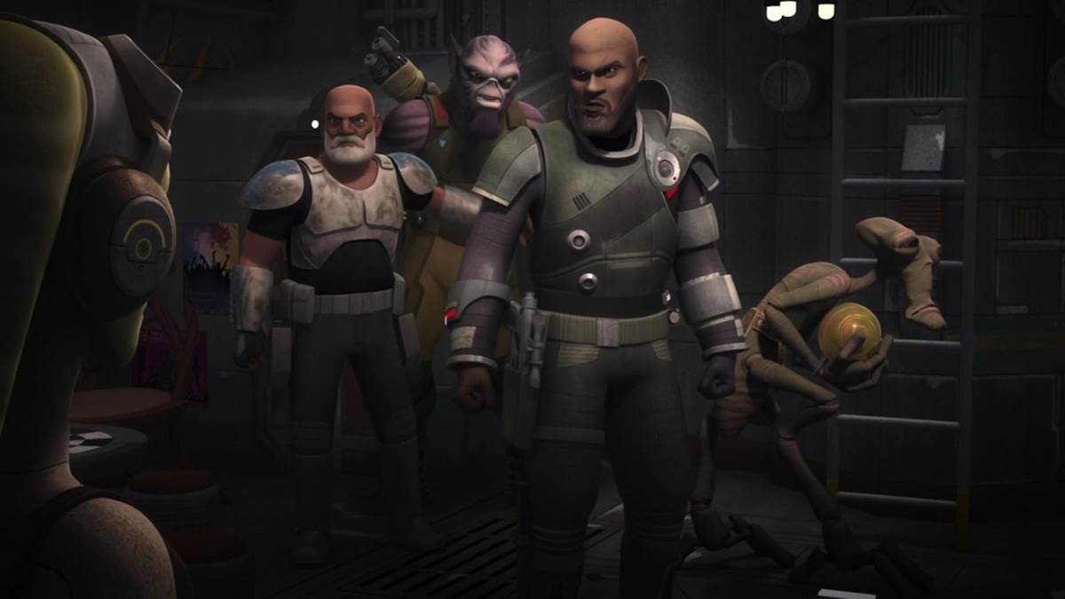 "Star Wars Rebels" Rewatch - The Darksaber Appears and Saw Gerrera ...