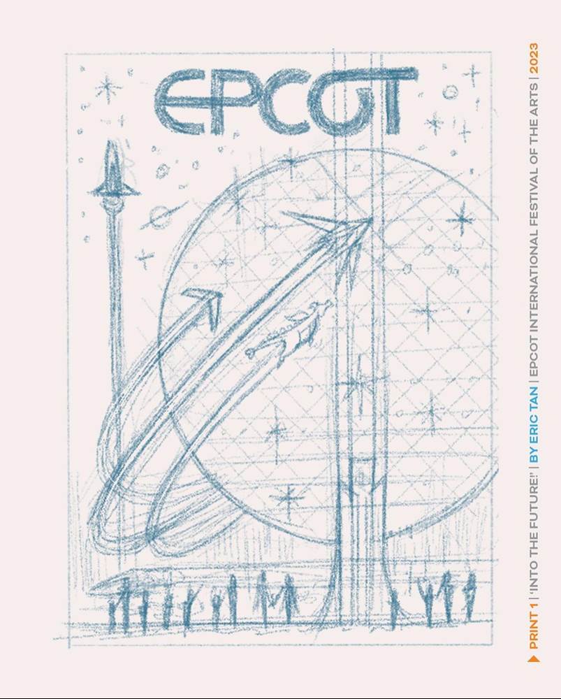 Artist Eric Tan Previews Artwork for the EPCOT International Festival ...