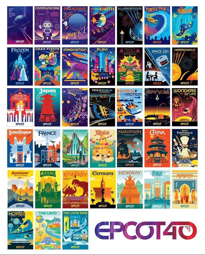 Artist Eric Tan Previews Artwork for the EPCOT International Festival of the Arts ...