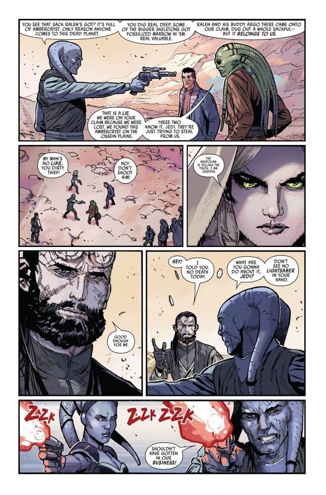 Comic Review - Jedi Knight Porter Engle Takes Center Stage in "Star ...