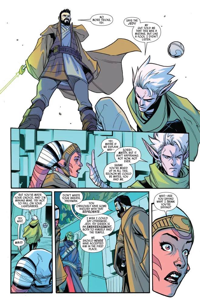 Comic Review - Learn the Backstory of Jedha City Thief Tey Sirrek in ...