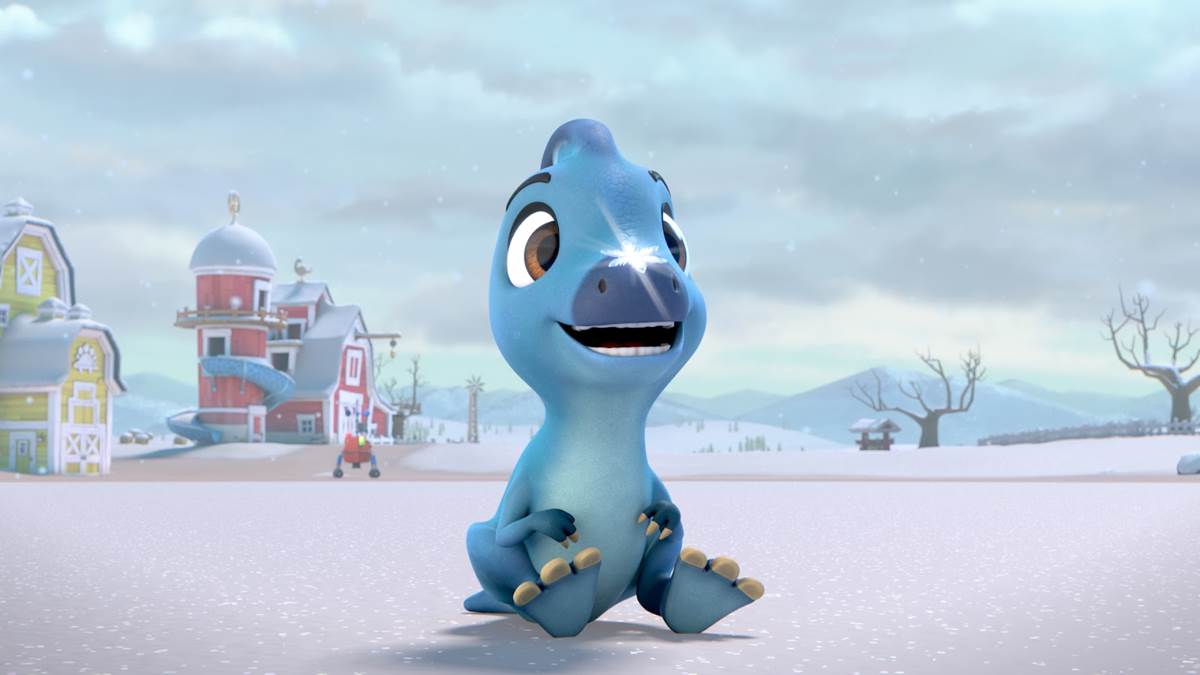 "Dino Ranch" Exclusive Clip - Deaf Baby Parasaur Introduced in "Luna ...