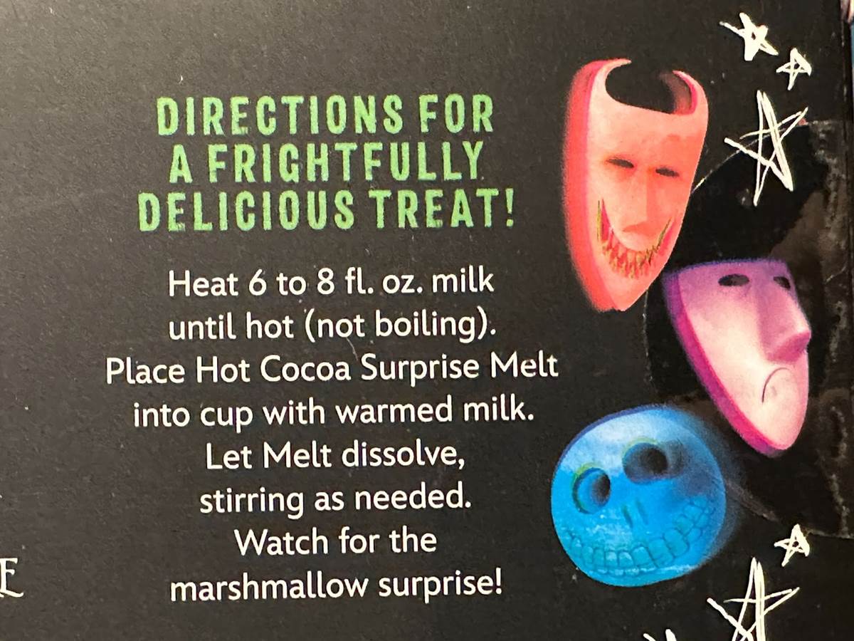 Disney Hot Cocoa Melt Jack Skellington Surprise Now Available at Walt ...