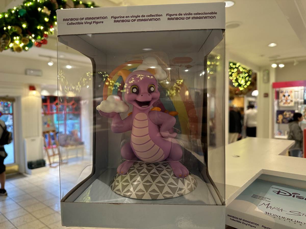 New Figment Wonderground Gallery Figure Appears At Walt Disney World ...