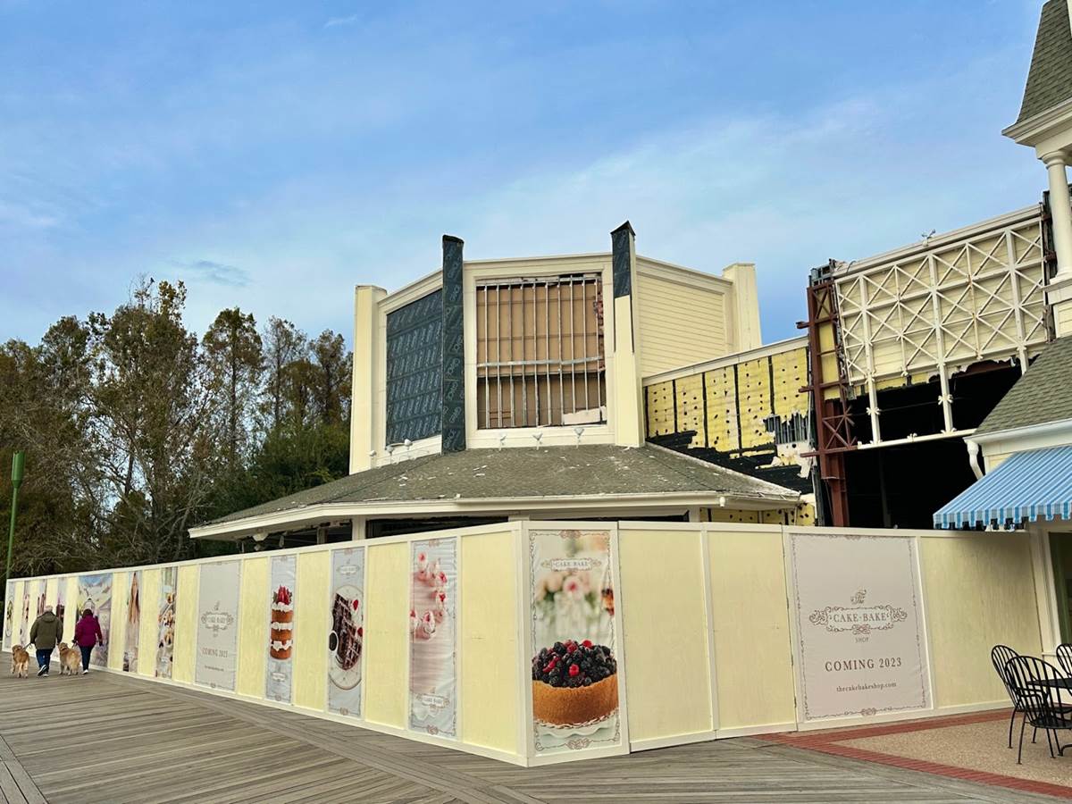 Photos: Construction Continues on Carousel Coffee and The Cake Bake ...