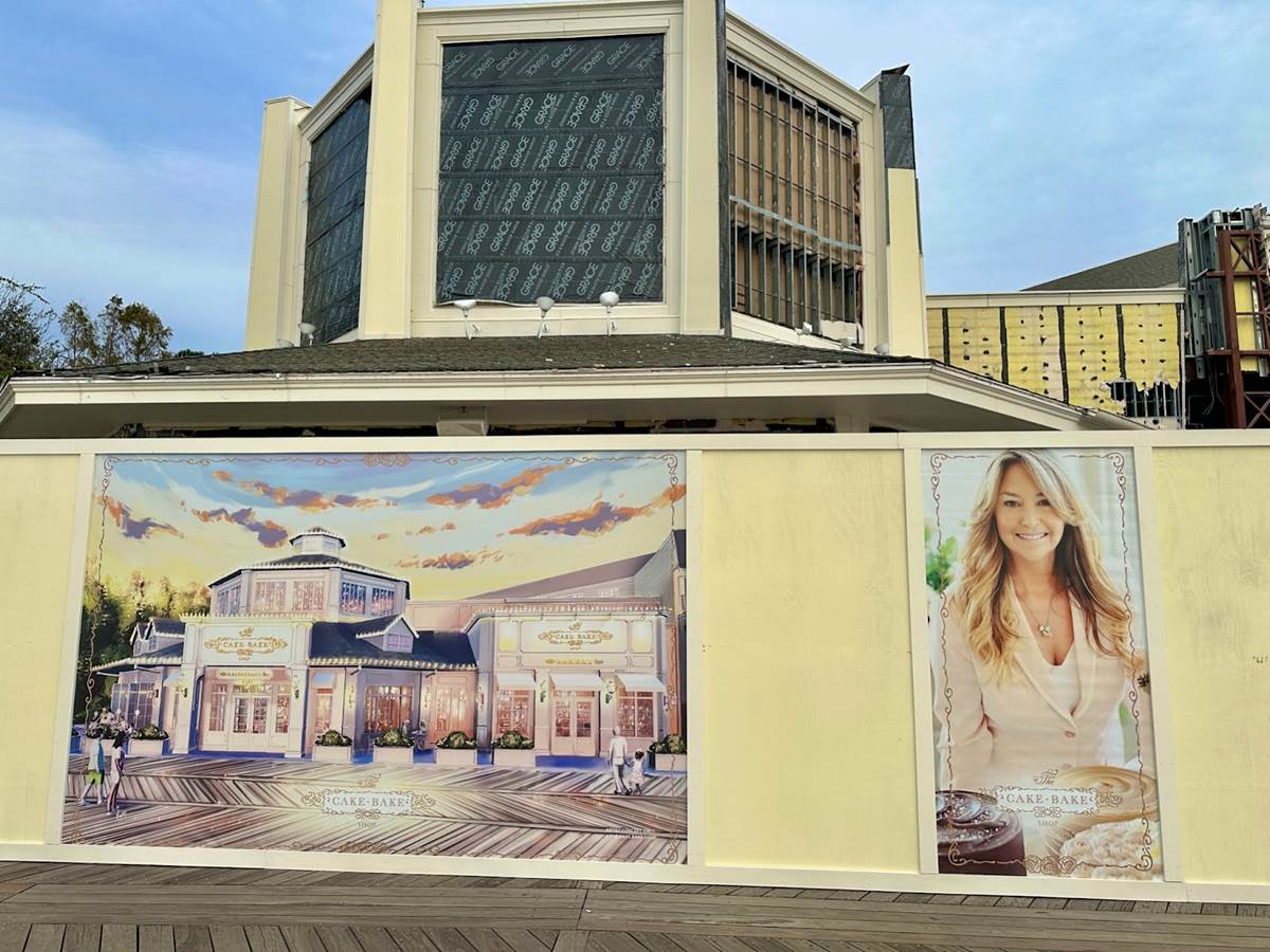 Photos: Construction Continues on Carousel Coffee and The Cake Bake ...