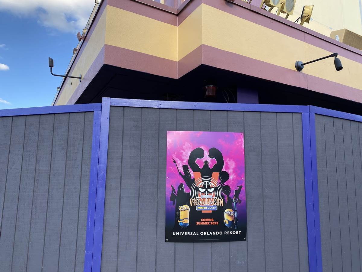 Photos: "Villain-Con Minion Blast" Attraction Posters Appear at ...