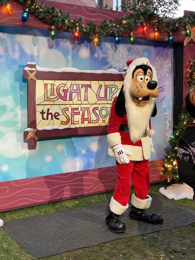 Disney Goofy Santa