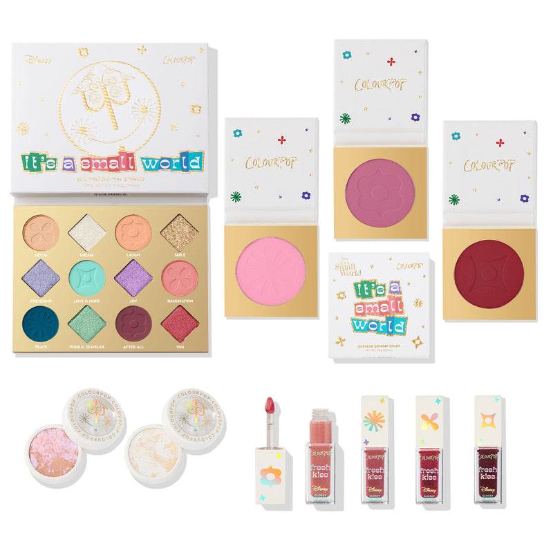 Whimsical, Enchanting "it's a small world" Collection Cruises to ColourPop