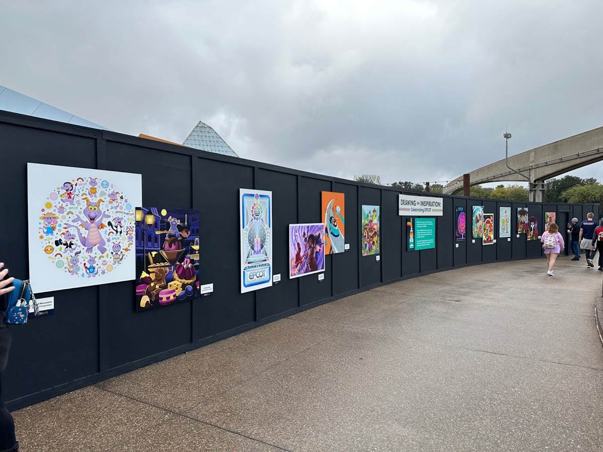 Photos – “Drawing on Inspiration: Celebrating EPCOT” at EPCOT ...