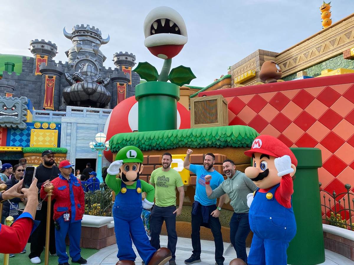 Photos / Video: A Day at Super Nintendo World During Technical ...