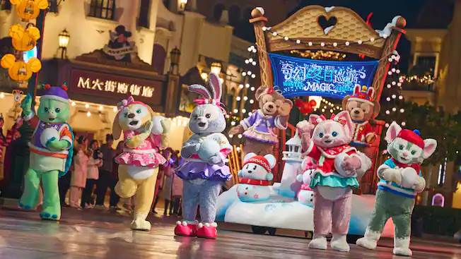 See Behind the Scenes of the Disney Winter Magic Cavalcade at Shanghai ...