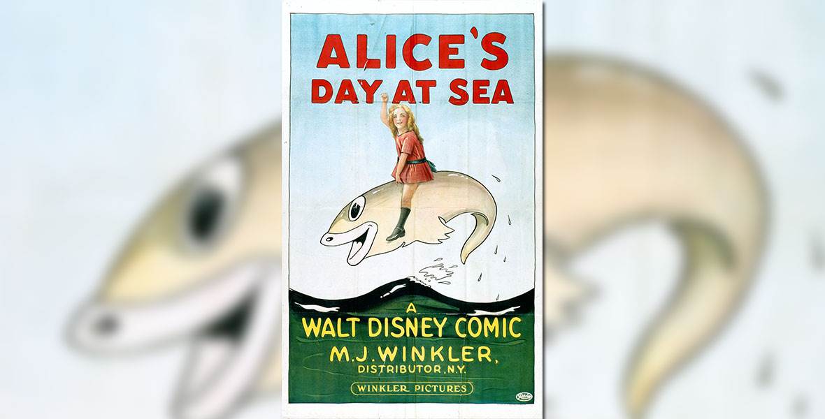 Walt Disneys Alice Comedies Alices Day at Sea Short Film