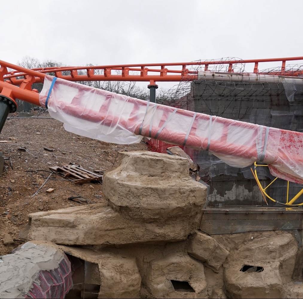 Big Bear Mountain Progress Looks Great As Dollywood Prepares To Open ...