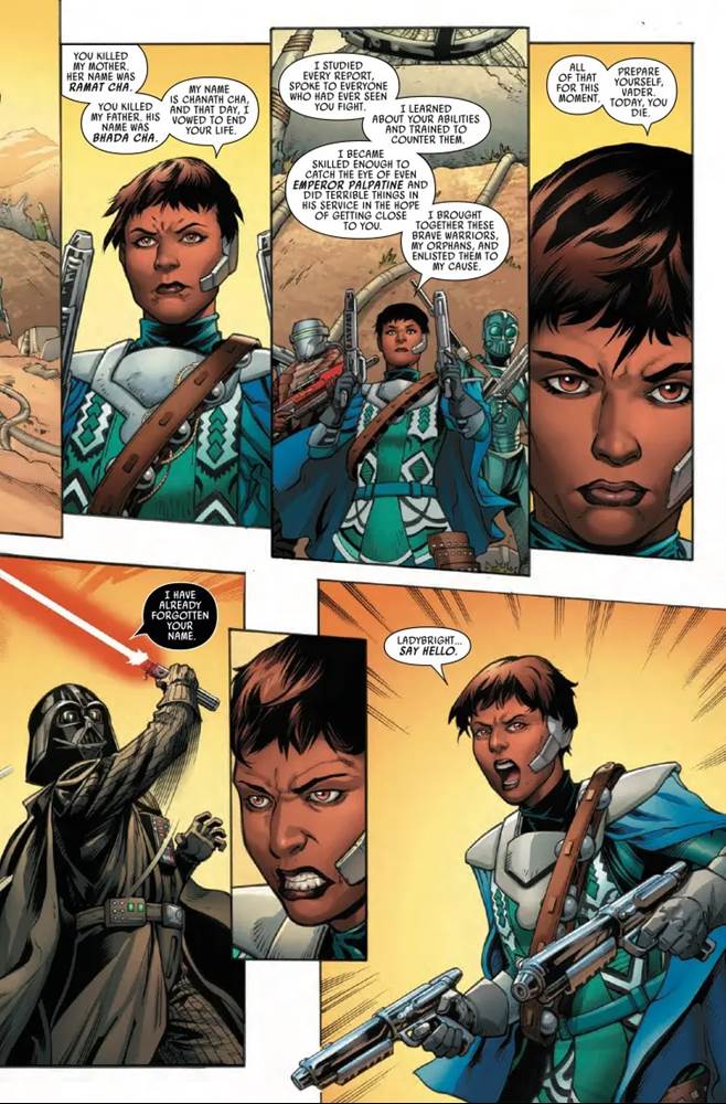 Comic Review - Darth Vader Battles Chanath Cha and the Orphans in "Star ...