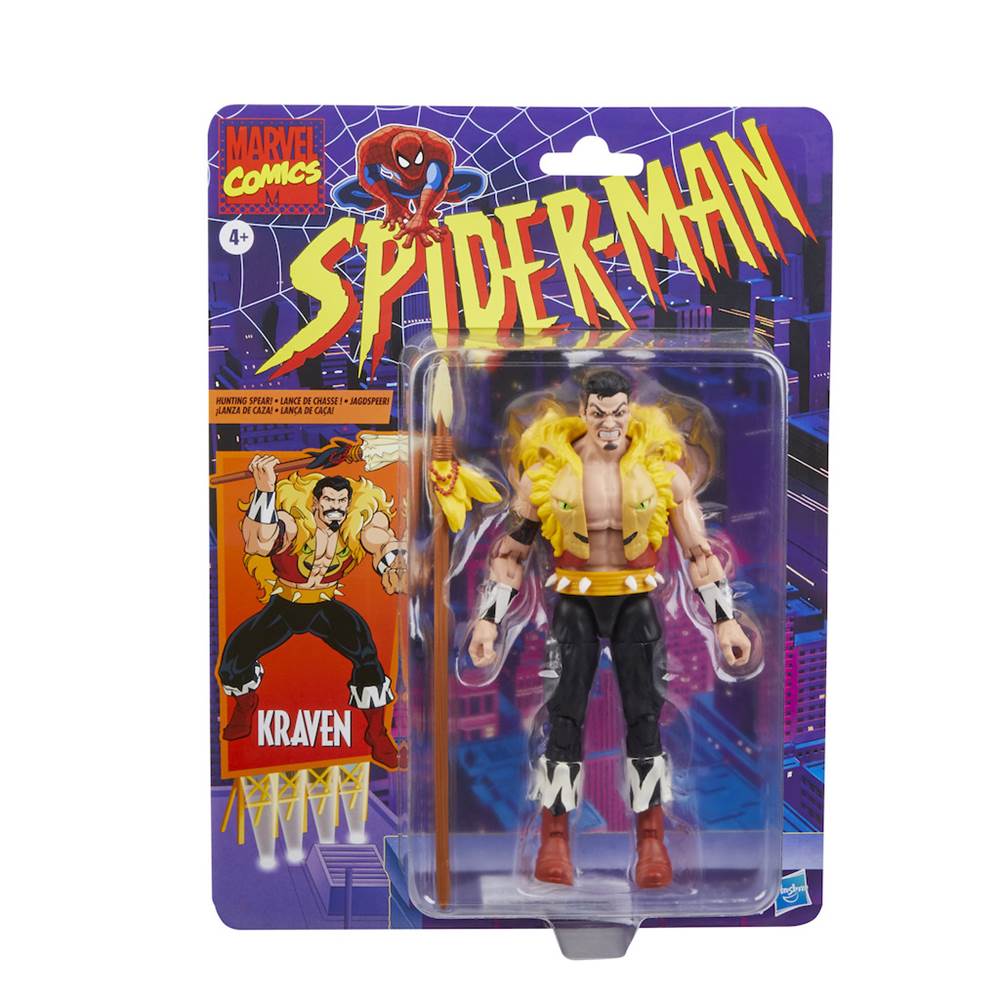Hasbro Reveals Kraven The Hunter Action Figure Coming Exclusively to ...