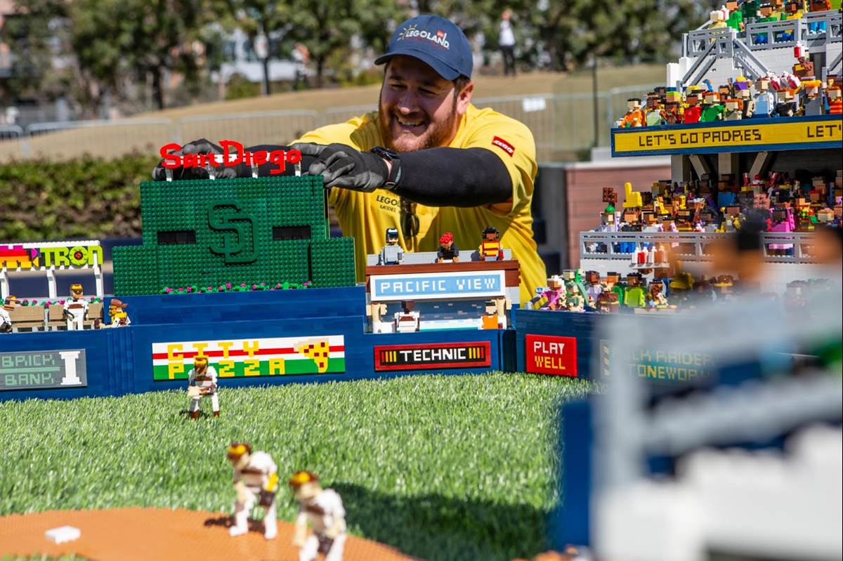 Petco Park Model Unveiled at LEGOLAND California Resort