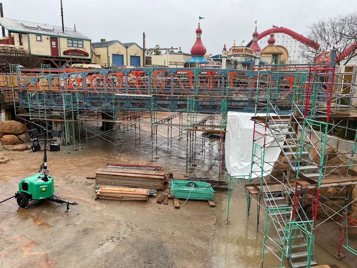 Photos: Construction Continues on San Fransokyo Square at Disney ...