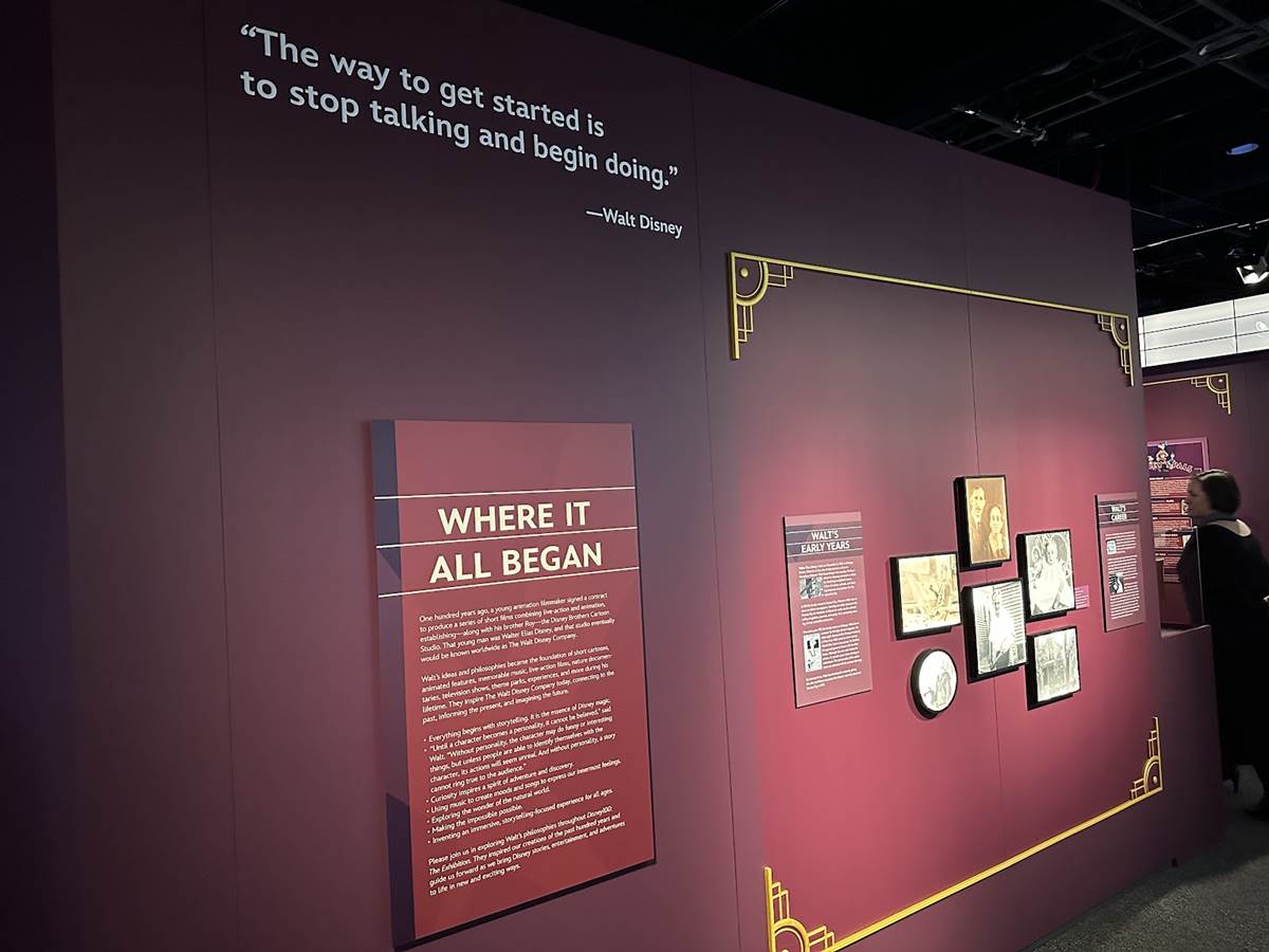 Photos / Videos – Preview Disney100: The Exhibition at The Franklin ...