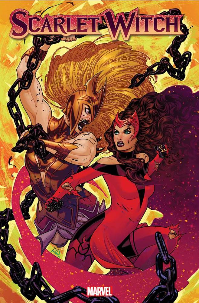 "Scarlet Witch #5" Cover Features Epic Showdown Drawn by Artist Russell ...