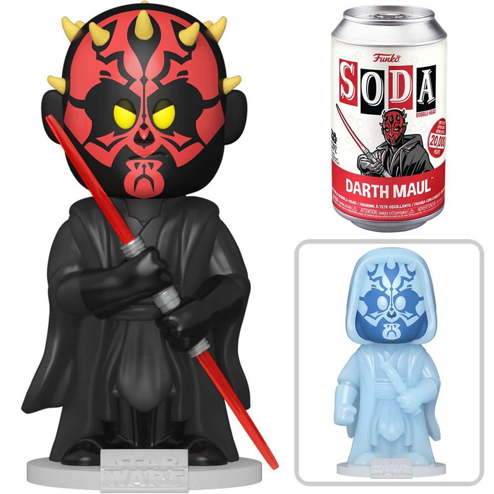 Disney's Raya and Star Wars' Darth Maul Get the Funko Soda Treatment