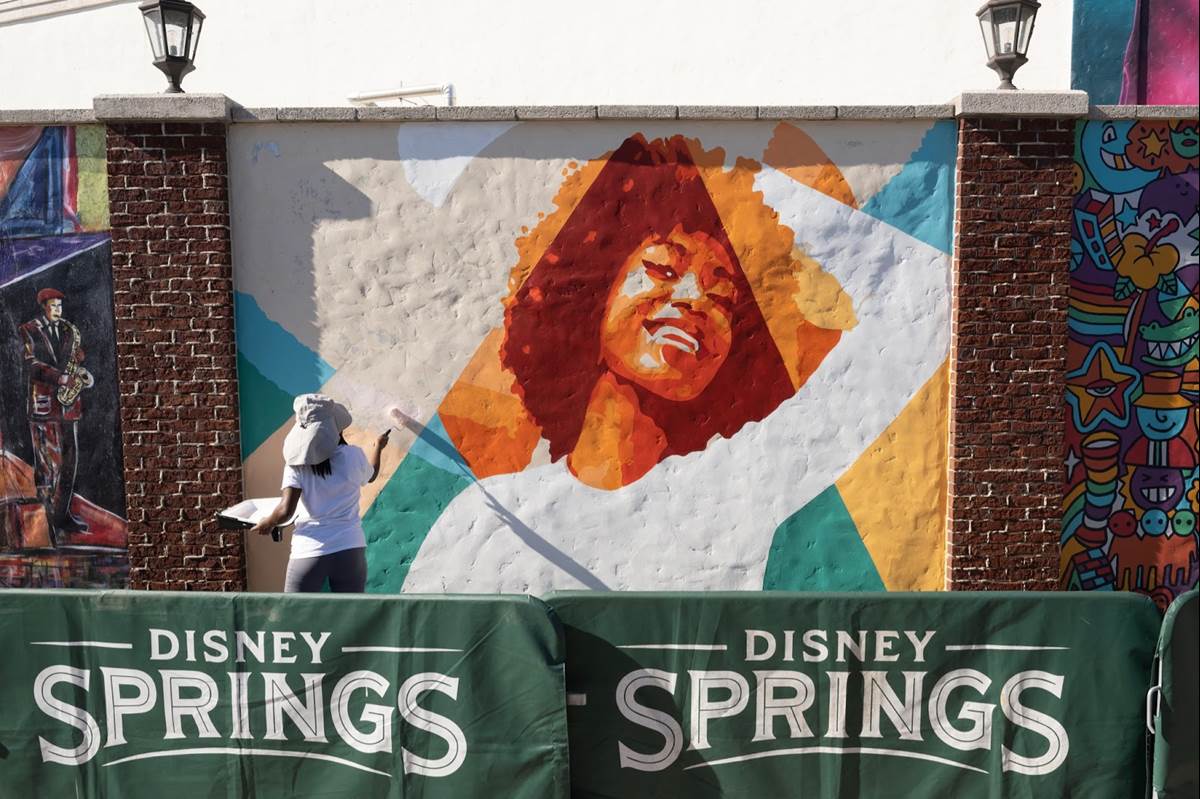 Empowering New Piece Added to Disney Springs Art Walk for Women's ...