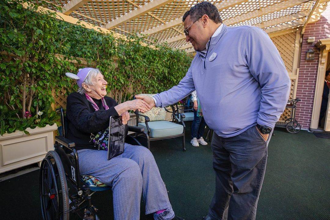Opening Day Disneyland Guest Dee Kolafa Celebrates Her 100th Birthday ...