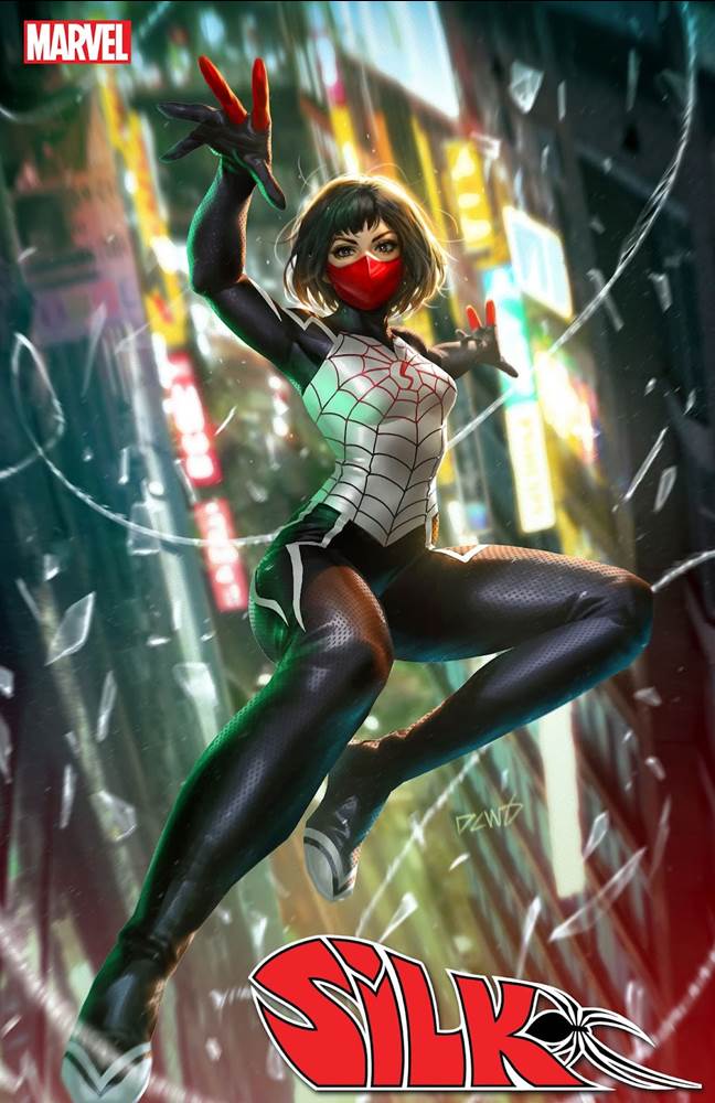 Silk Swings Into Action on New Variant Cover for "Silk #1 ...