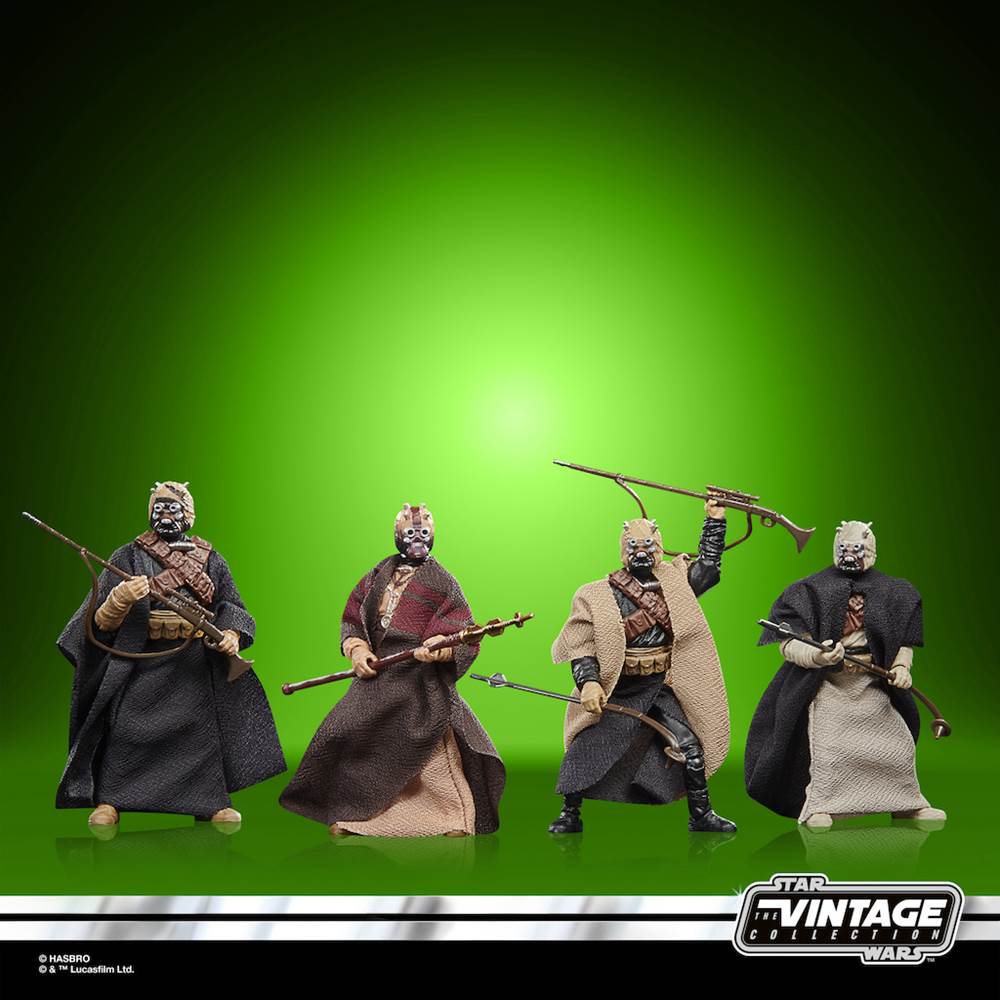 "The Book of Boba Fett" Pyke Soldier, Tusken Raiders Figures and Yoda ...