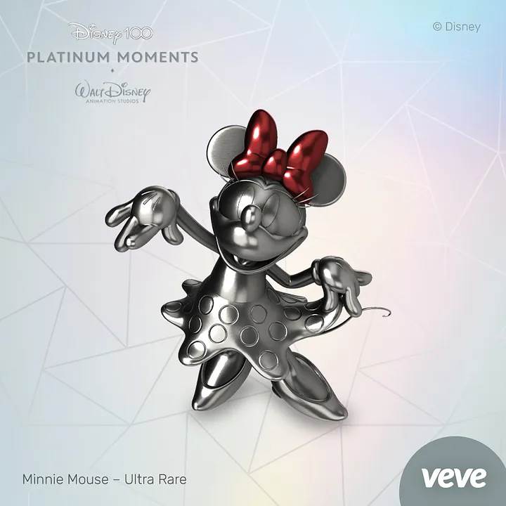 VeVes Platinum Collection Celebrating Disney 100 Years of Wonder