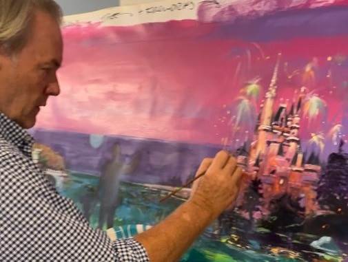 Artist and Former Imagineer Eric Robison Creates Painting Celebrating ...