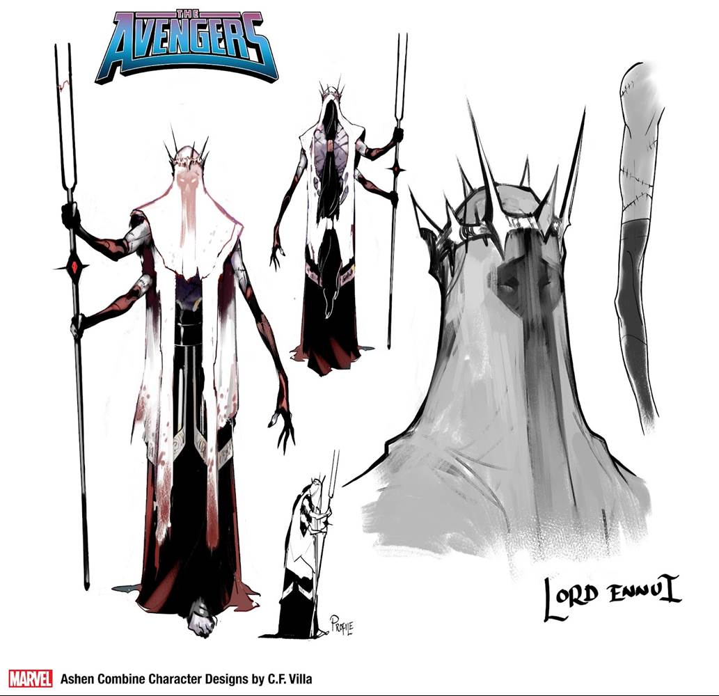 Marvel Introduces New Villains The Ashen Combine for New "Avengers ...