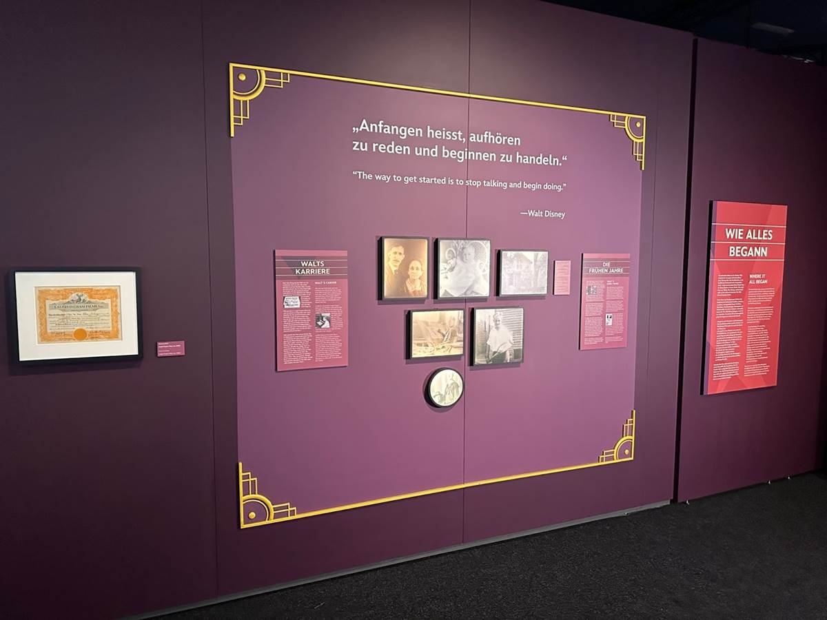 Photos – Disney100: The Exhibition Debuts in Munich, Germany - LaughingPlace.com