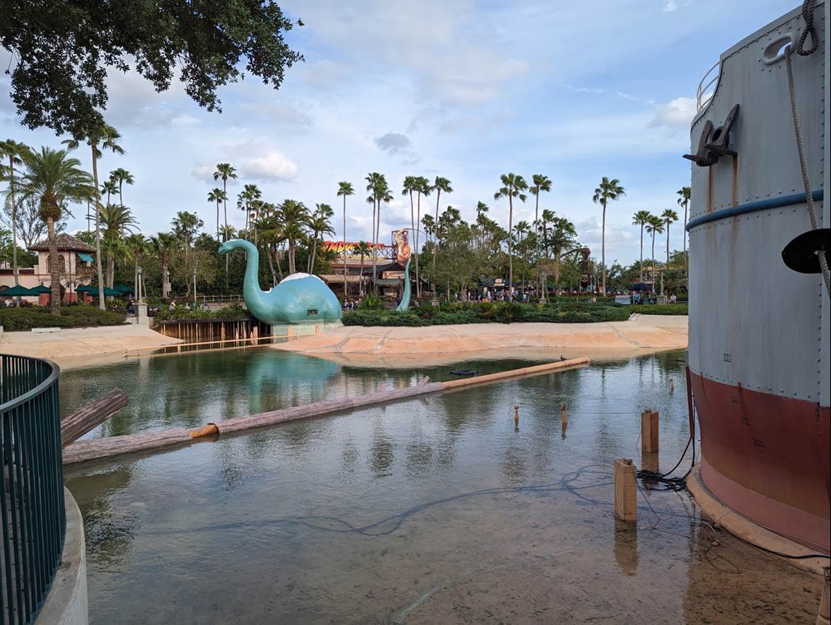 Photos: Echo Lake Drained at Disney's Hollywood Studios - LaughingPlace.com