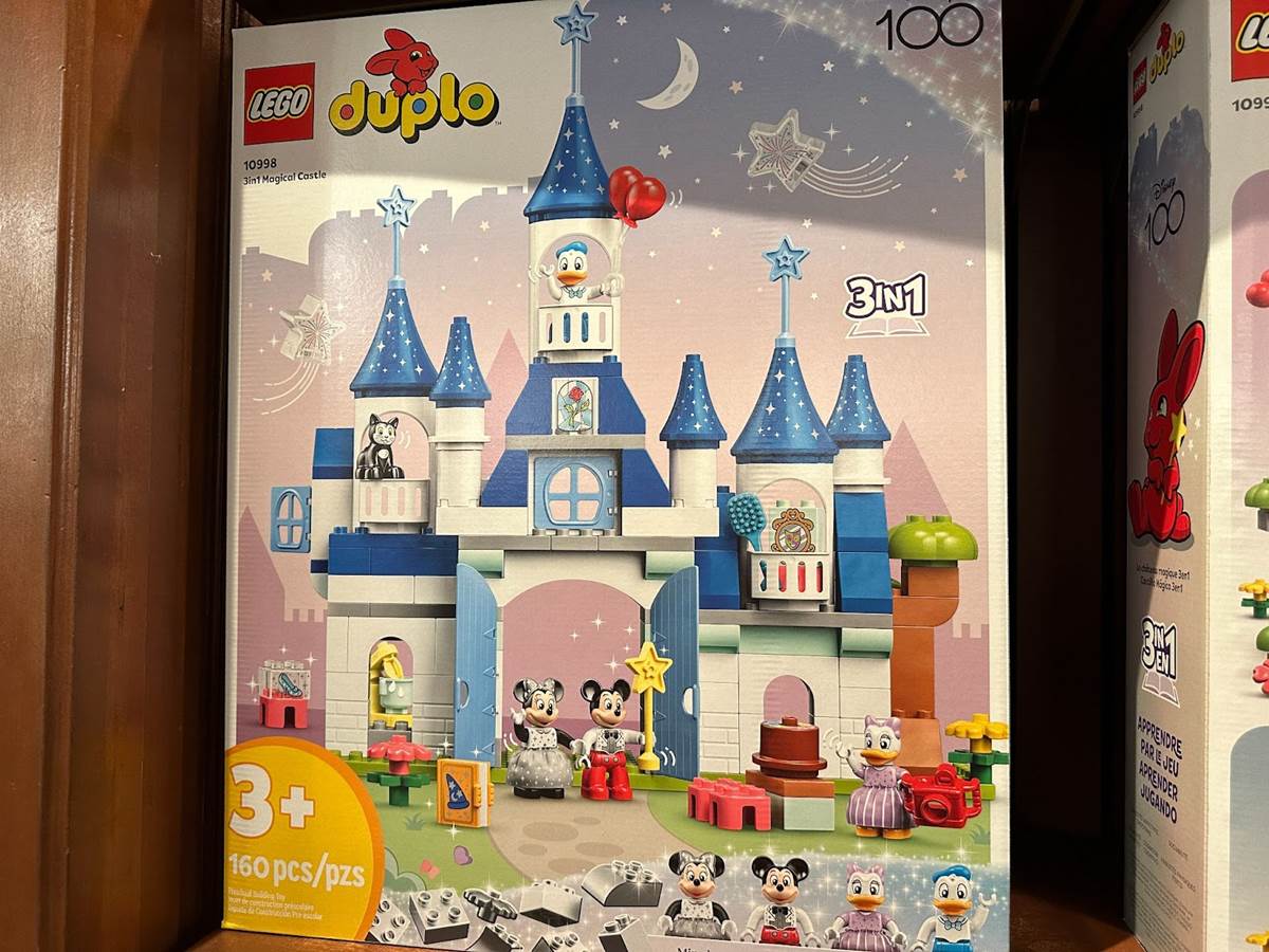 Photos - New LEGO Duplo Cinderella's Castle Set, More New Disney100 ...